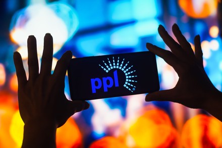 This Photo Illustration Ppl Corporation Logo Editorial Stock Photo ...