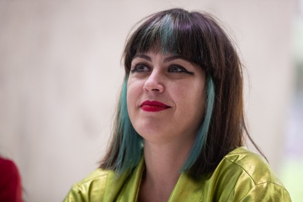 Spanish Artist Ana Barriga Takes Part Editorial Stock Photo - Stock ...