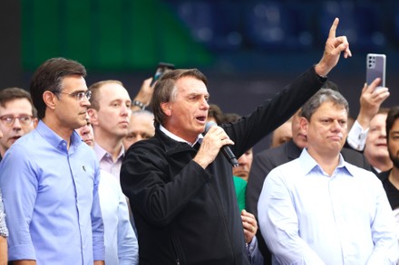 Brazilian President Jair Bolsonaro C Delivers Editorial Stock Photo ...