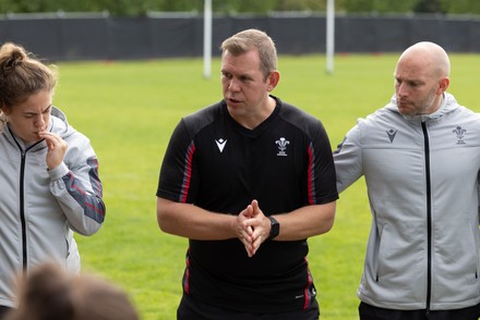 Wales Head Coach Ioan Cunningham Leads Editorial Stock Photo - Stock ...