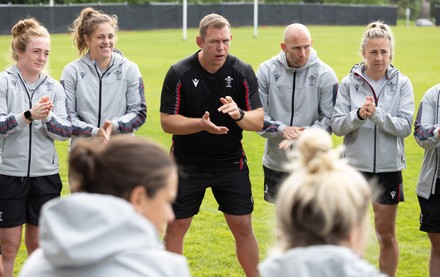 Wales Head Coach Ioan Cunningham Leads Editorial Stock Photo - Stock ...