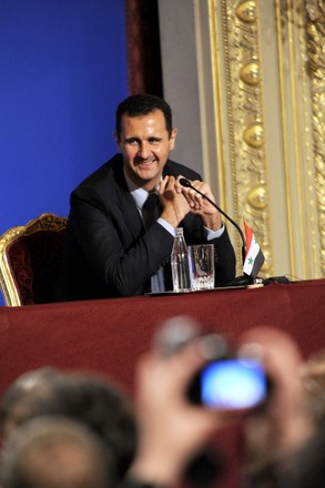 Lebanese President Michel Suleiman Qatari Emir Editorial Stock Photo ...