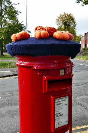 Post Box Outside St Barnabas Church Editorial Stock Photo - Stock Image ...