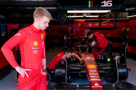 Israelirussian Ferrari Test Driver Robert Shwartzman Editorial Stock ...