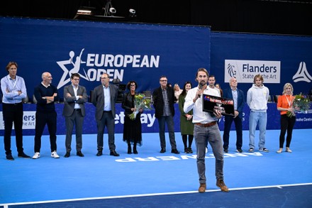 Illustration Shows Line Judges During European Editorial Stock Photo ...