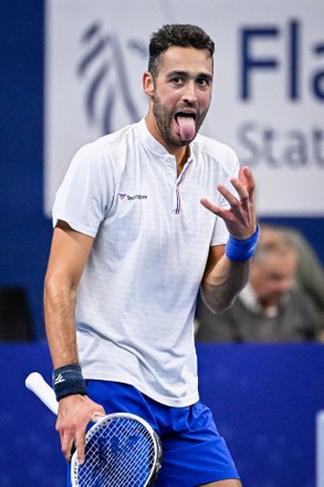 Dutch David Pel Reacts During Mens Editorial Stock Photo - Stock Image ...