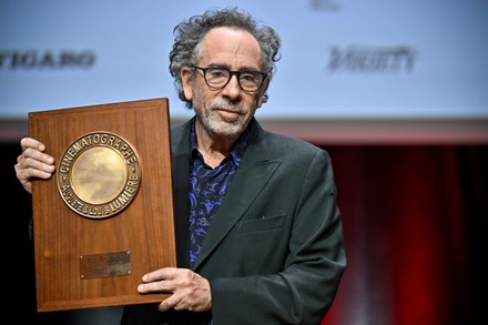 Tim Burton Attending Lumiere Award Ceremony Editorial Stock Photo ...