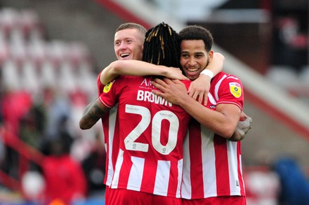 Jay Stansfield Exeter City Sam Nombe Editorial Stock Photo - Stock ...