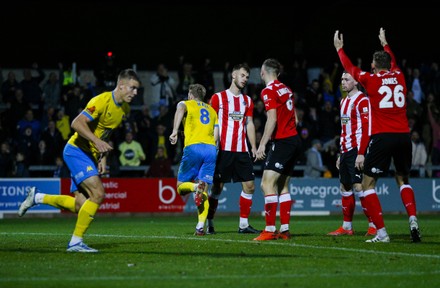 Rhys Lovett Goalkeeper Torquay United Saves Editorial Stock Photo ...