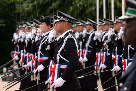 Atmosphere During Graduation Ceremony Police Captains Editorial Stock ...