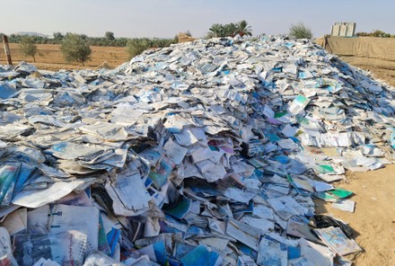 Palestinian Workers Reuse Papers Produce Egg Editorial Stock Photo ...