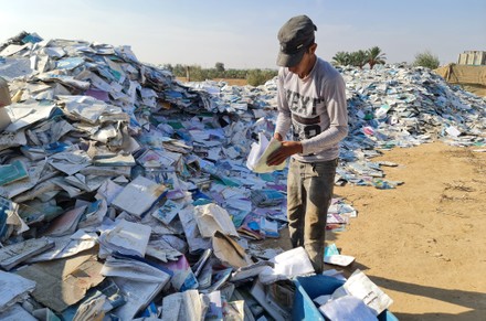 Palestinian Workers Reuse Papers Produce Egg Editorial Stock Photo ...