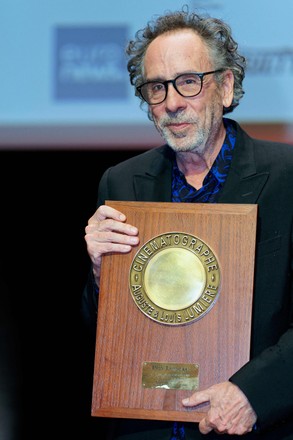 Tim Burton Acknowledges Audience Onstage Lumiere Editorial Stock Photo ...