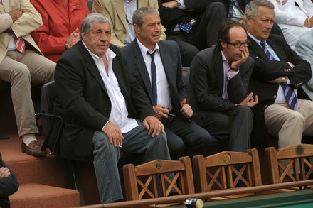 Jeanpierre Castaldi Jeanclaude Darmon Attend Match Editorial Stock ...