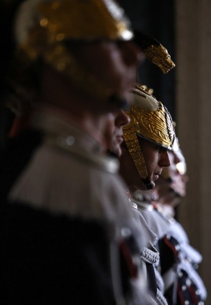 Members Corazzieri Presidential Guards Italian Corps Editorial Stock ...