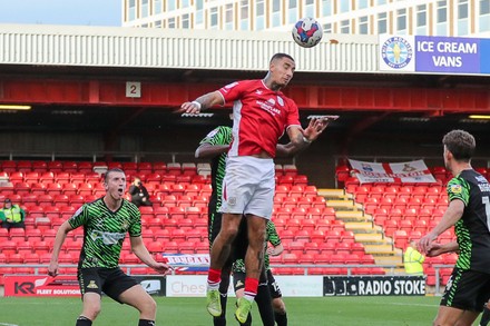 Crewe Alexandra Forward Courtney Bakerrichardson 9 Editorial Stock ...