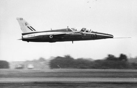 Raf Folland Gnat Advance Trainer Jet Editorial Stock Photo - Stock ...
