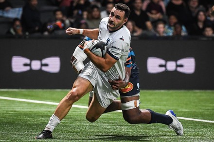 Gael Fickou Racing 92 Zach Mercer Editorial Stock Photo - Stock Image ...
