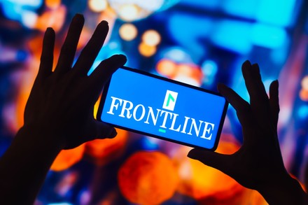 This Photo Illustration Frontline Ltd Logo Editorial Stock Photo ...
