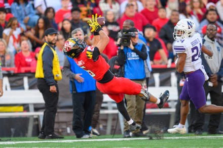 Maryland Terrapins Wide Receiver Jeshaun Jones Editorial Stock Photo ...