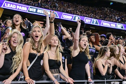 Nd Fans Cheering After Touchdown During Editorial Stock Photo - Stock ...