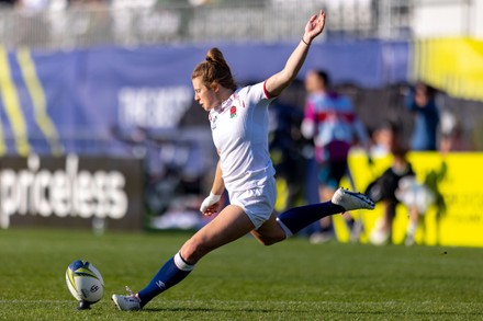 Englands Zoe Harrison During Englands Rosie Editorial Stock Photo ...