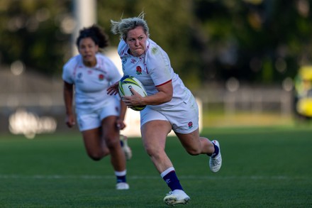 Englands Captain Marlie Packer During Englands Editorial Stock Photo ...