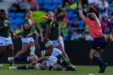 Englands Rosie Galligan Knocking Ball On Editorial Stock Photo - Stock ...