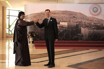 Syrian President Bashar Al Assad Receives Editorial Stock Photo - Stock ...