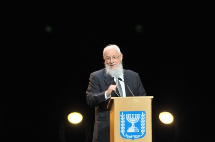 Frances Grand Rabbi Joseph Sitruk Delivers Editorial Stock Photo ...