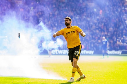 Goal Scores 10 Wolverhampton Wanderers Forward Editorial Stock Photo ...