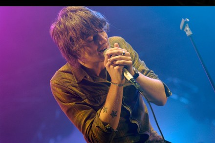 Scottish Singer Paolo Nutini Performs Live Editorial Stock Photo ...