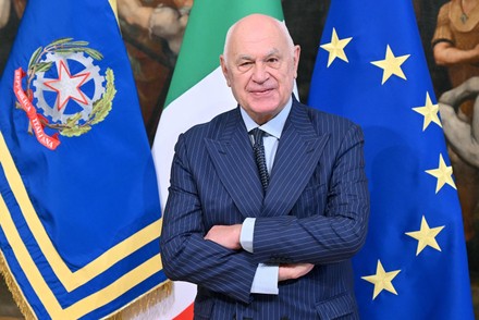 Italian Justice Minister Carlo Nordio Arrives Editorial Stock Photo ...