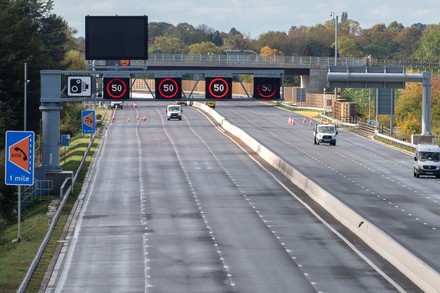 M4 Closed This Weekend Between Junction Editorial Stock Photo - Stock ...