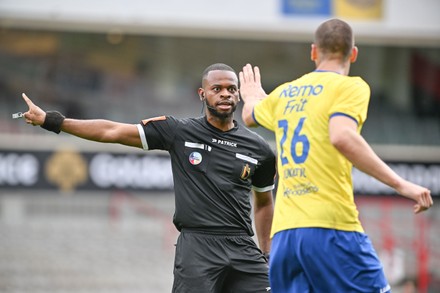 Referee Simonini Matonga Pictured Action During Editorial Stock Photo ...