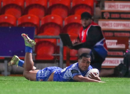 Samoas Matt Feagai Scores Try 63rd Editorial Stock Photo - Stock Image ...