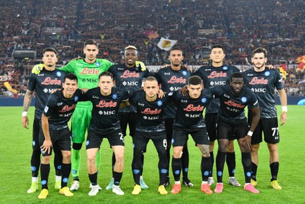 Ssc Napoli Team During Italian Football Editorial Stock Photo - Stock ...
