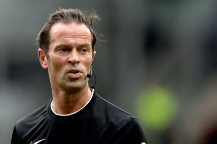 Utrecht Referee Bas Nijhuis During Dutch Editorial Stock Photo - Stock ...