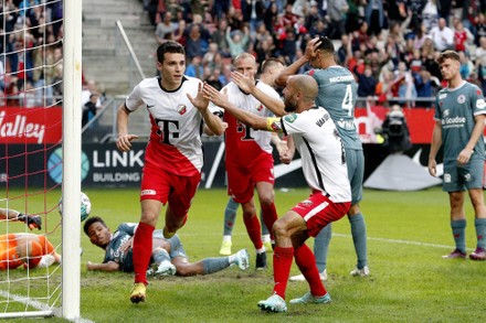 Utrecht Tasos Douvikas Fc Utrecht Celebrates Editorial Stock Photo ...