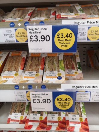 Famous Tesco Meal Deal Due Economic Editorial Stock Photo - Stock Image ...