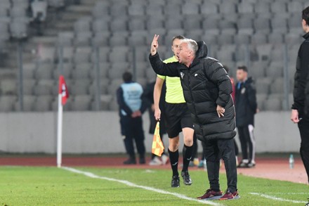 Fans Universitatea Cluj Showing Banner During Editorial Stock Photo ...