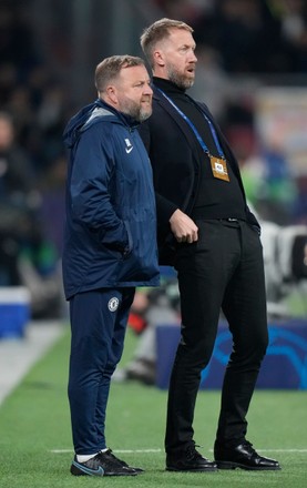 Graham Potter Chelsea Manager His Assistant Editorial Stock Photo ...