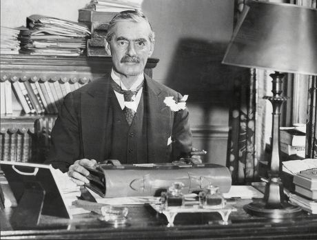 Arthur Neville Chamberlain 18 March 1869 Editorial Stock Photo - Stock ...