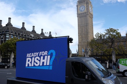 Sign Sunaks Campaign Slogan Passes Around Editorial Stock Photo - Stock ...
