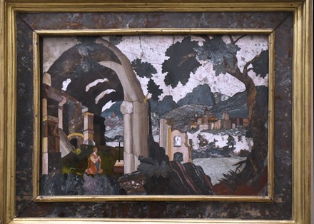 Exhibition Timeless Wonder Painting On Stone Editorial Stock Photo ...