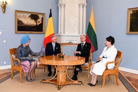 Queen Mathilde Belgium King Philippe Filip Editorial Stock Photo ...