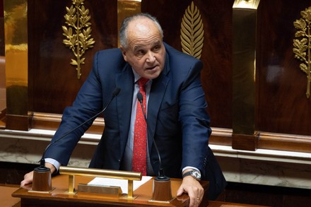 Modem Deputy Jeanpaul Mattei Speaks During Editorial Stock Photo ...