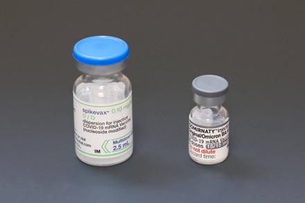 Moderna Bivalent Covid19 Vaccines Blue Cap Editorial Stock Photo ...