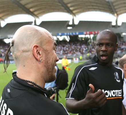 Singer Pascal Obispo Lilian Thuram During Editorial Stock Photo - Stock ...