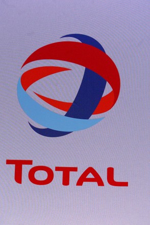 Logo Total Pictured During Press Conference Editorial Stock Photo ...